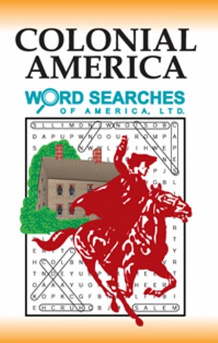 Word Searches Of America Ltd Colonial America: Word Searched of America ...