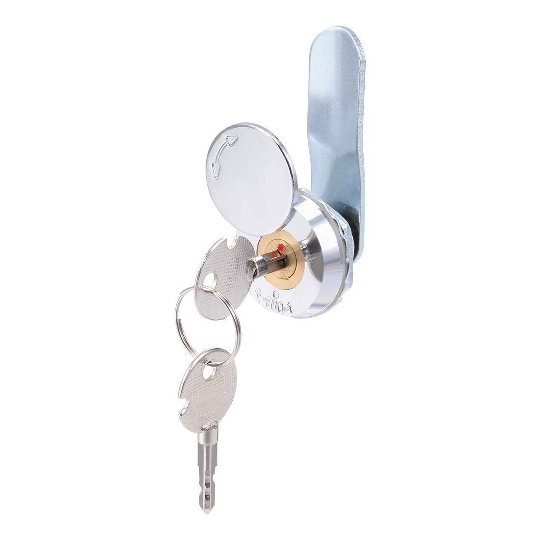 uxcell Drawer Cabinet Cam Lock, 1/2" Cylinder Length, Fits on 1/4" Max ...