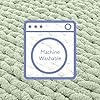 Amazon.com: Bigacogo Chunky Knit Throw Blanket for Couch, 40x40 inches ...