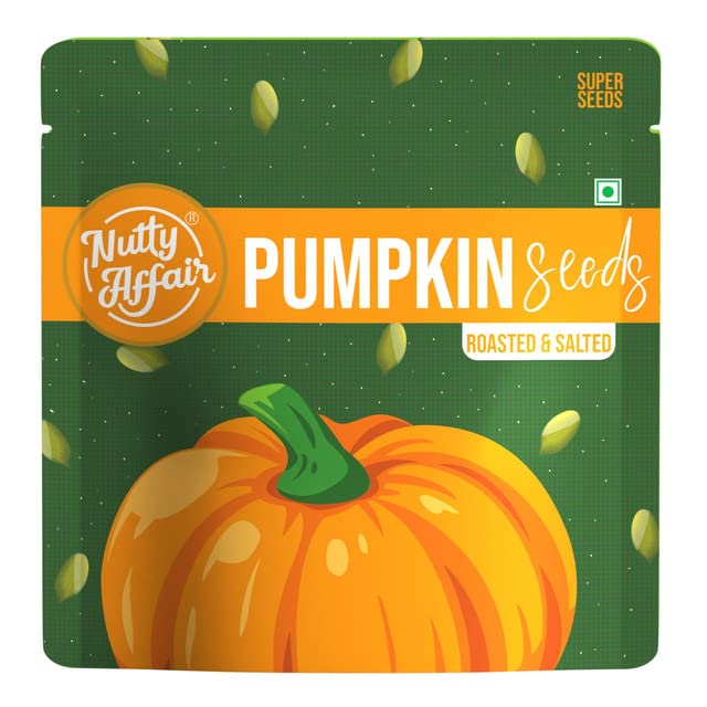 Nutty Affair Roasted Salted Pumpkin Seeds Healthy Immunity Booster and ...
