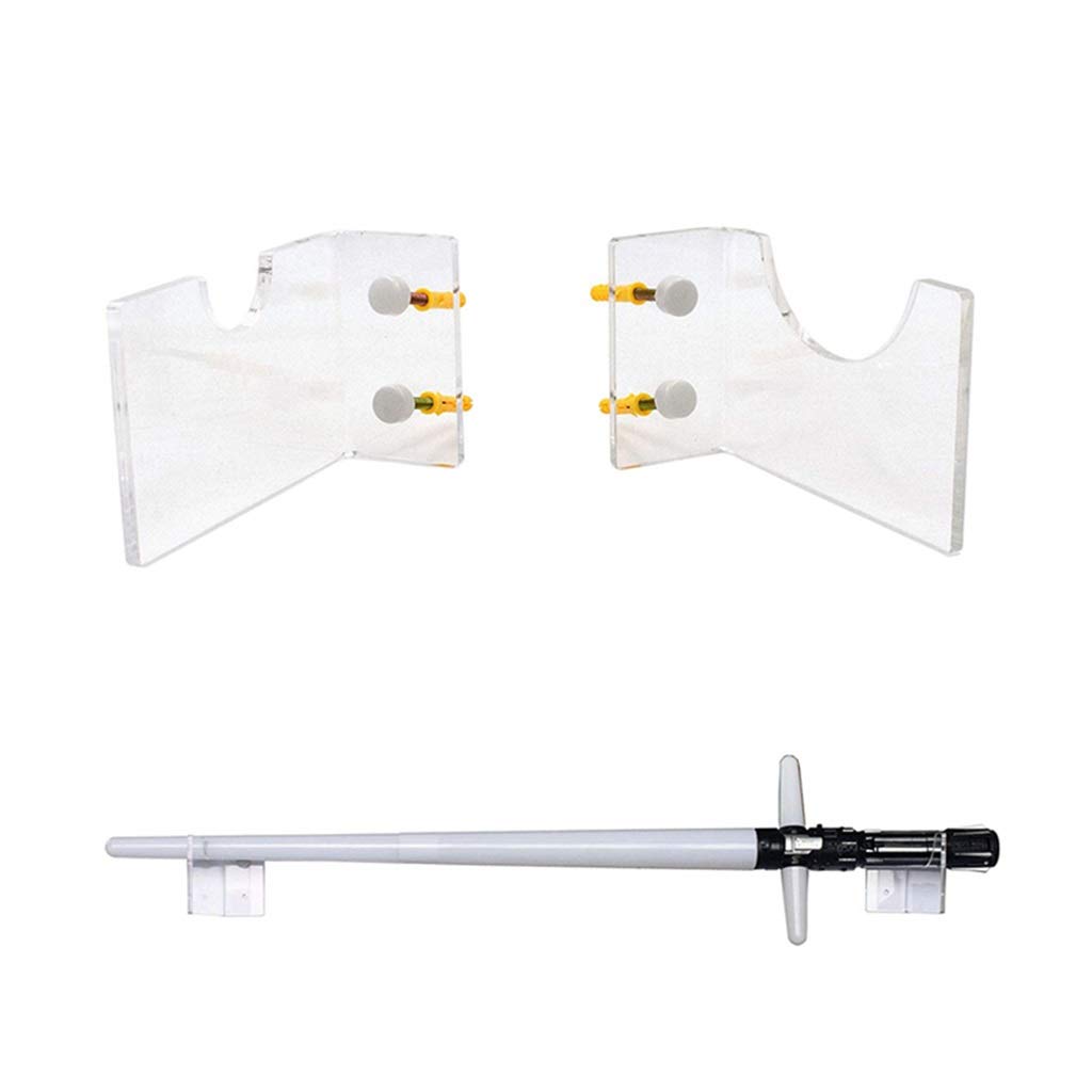 Snapklik.com : MWD Lightsaber Wall Mount Holder Rack Stand Deluxe ...