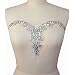 Amazon.com: Handmade Beaded Sequin AB Color Bling Sew On Neckline ...