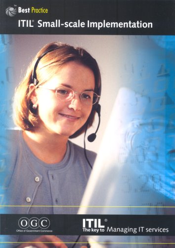 ITIL small-scale implementation : Taylor, Sharon, OGC - Office of ...