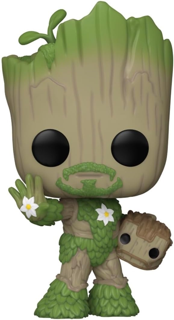 Amazon.com: Funko Pop! Marvel: 85th Anniversary - We are Groot, Groot ...