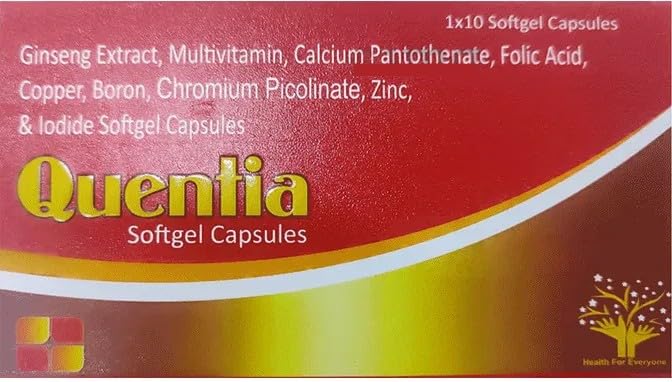 Quentia - Strip of 10 Capsules : Amazon.in: Health & Personal Care