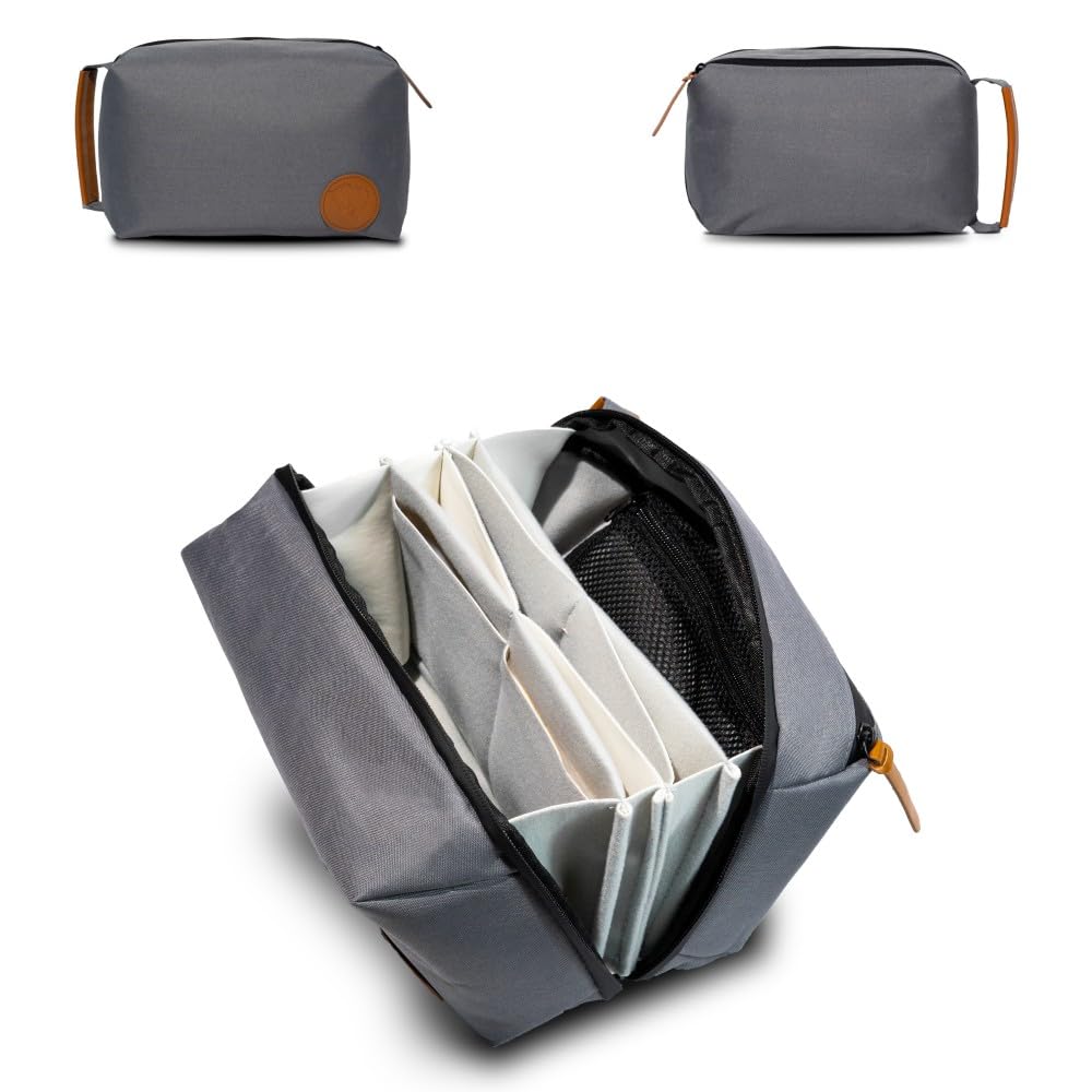 Amazon.com: LuxAndalus Large Electronics Organizer and Tech Travel Bag ...