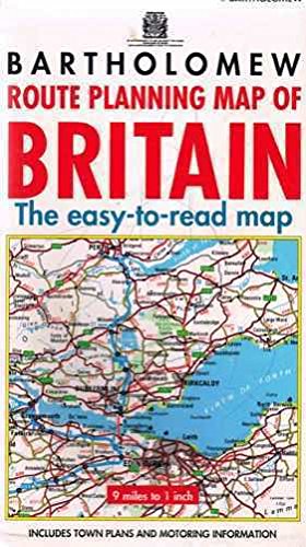 Bartholomew route planning map of Britain: Nine miles to one inch ...