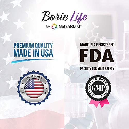 NutraBlast Boric Acid Vaginal Suppositories $13.98(53% Off ...