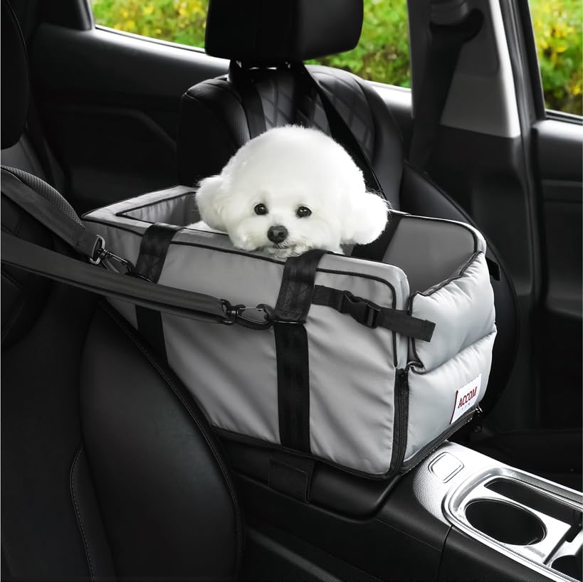 Amazon.com : Center Console Dog Car Seat for Small Dogs up to 11 lbs ...