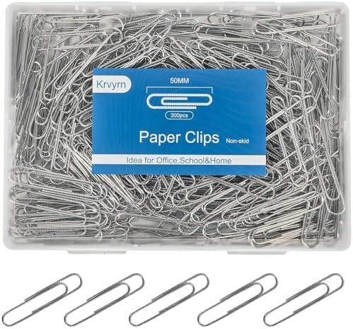 Amazon.com : Jumbo Paper Clips Non-Skid, 1000 Large Paper Clips 10 ...