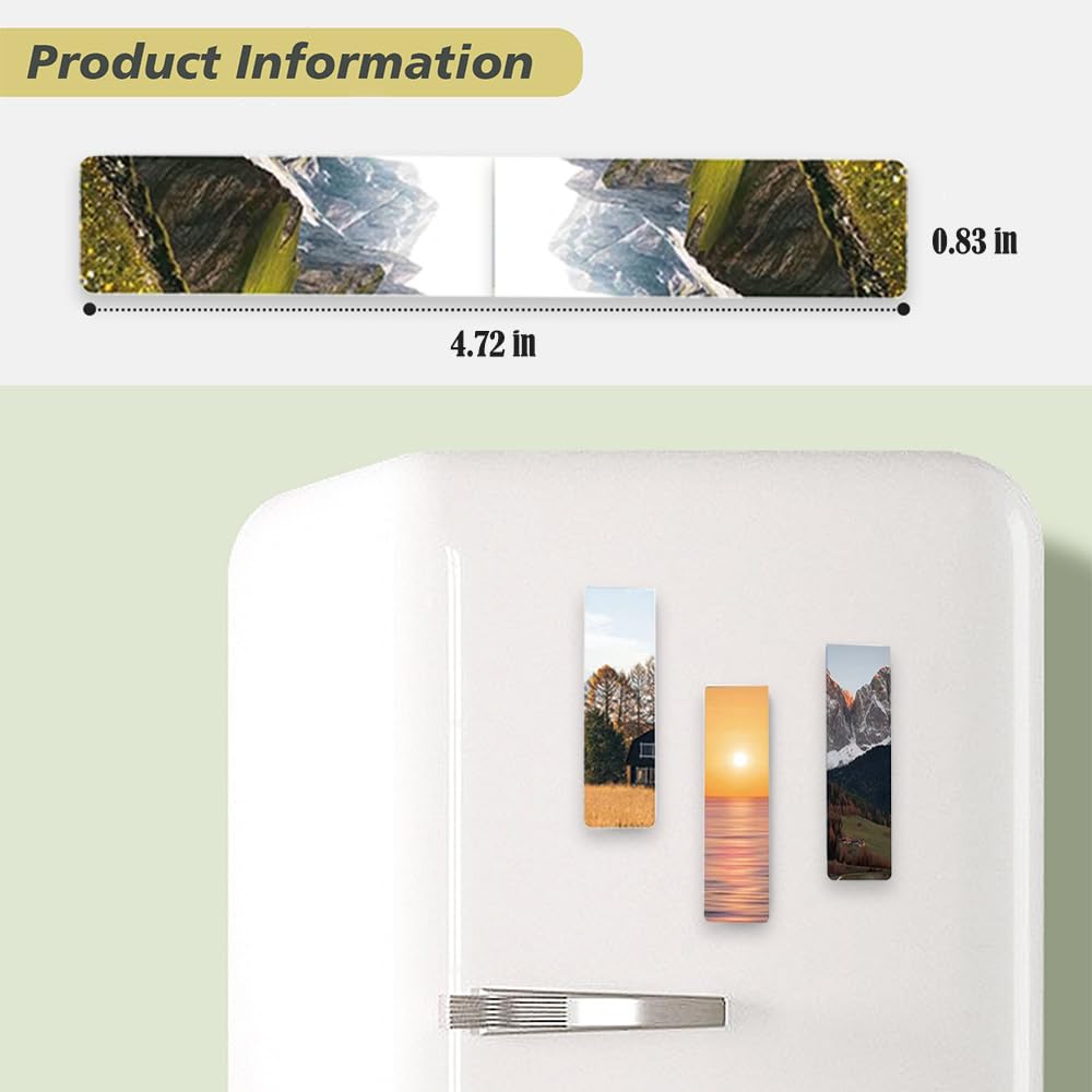 Snapklik.com : Magnetic Bookmarks Magnet Page Markers, 24 PCS Magnetic ...