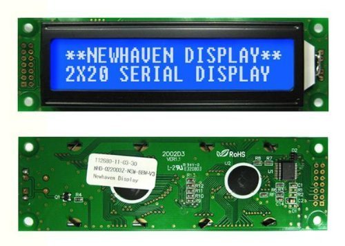 Amazon.com: LCD Character Display Modules & Accessories 2 x 20 STN-BLUE ...