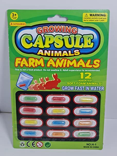Buy LITTLEMORE - Farm Animals Amazing Magic Capsule Creatures Grow in ...