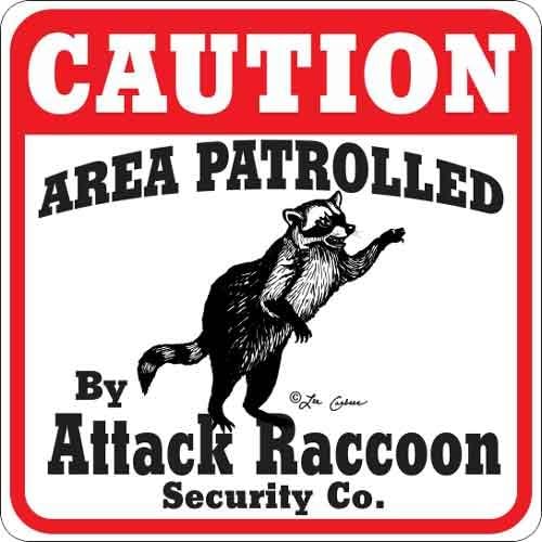 Amazon.com: Attack Rabbit Sign : Home & Kitchen