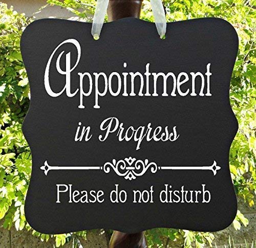 Amazon.com: Appointment In Progress, Sign, Office, Business, Door Sign ...