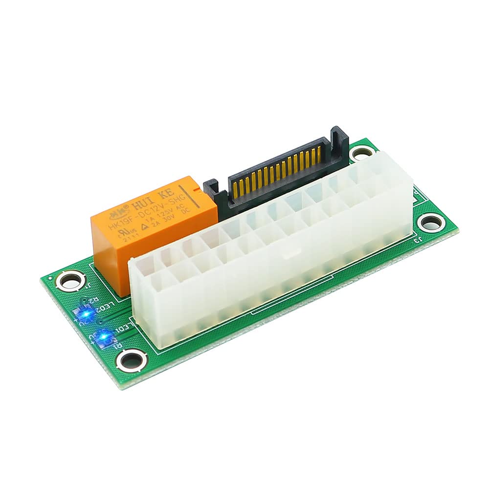 Buy 1x Upgrade Version Dual PSU Multiple Power Supply Adapter ...
