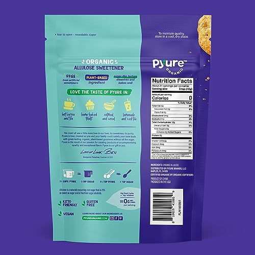 Snapklik.com : Organic Allulose Sweetener Zero Carb, Zero Sugar, Zero ...