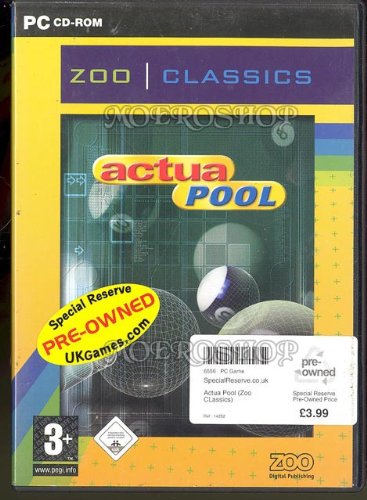 Amazon.com: Actua Pool (PC) (Multi) by Zoo Digital : Everything Else