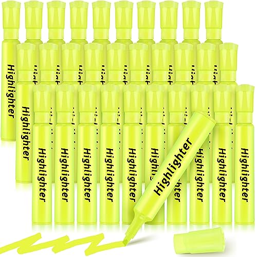 Snapklik.com : Qilery Tank Style Highlighters 30 Pack Chisel Tip ...