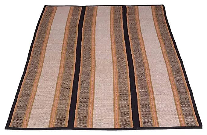 Buy Handmade Organic Eco-Friendly Portable River Grass Mat | Natural ...