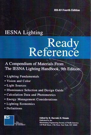 Amazon | Iesna Lighting Ready Reference: A Compendium Of Materials From ...