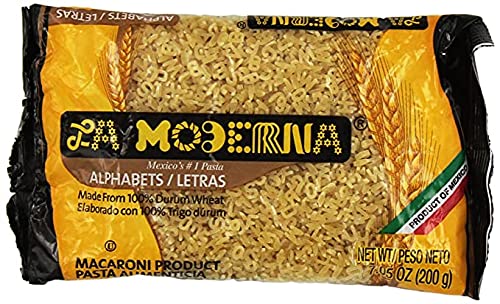 Amazon.com : La Moderna Alphabet Letras 7 Ounce. Box Of 20. : Grocery ...