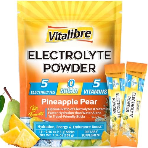 Amazon.com: Dralot Sugar Free Electrolytes Powder with Natural Flavors ...