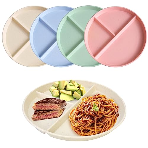 Plato con divisiones para dieta: la solución perfecta - Mi Hogar