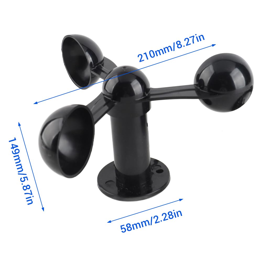Snapklik.com : Bordstract Wind Speed Detector, Accuracy Three Cups ...