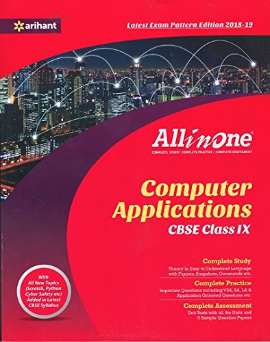 CBSE All IN ONE Computer Application CLASS 9 for 2018-2019 (Old edition ...