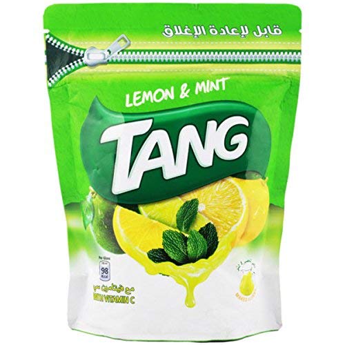 Tang Lemon and Mint Drink Powder with Resealable Pouch, 500g : Amazon ...
