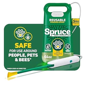 Amazon.com : Spruce Weed Killer Spray - Snap & Spray Weed & Grass ...