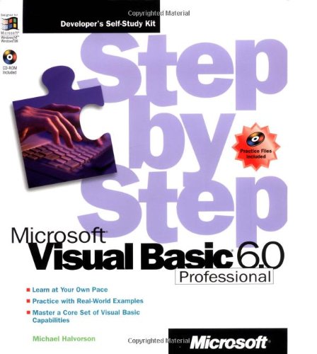 Microsoft® Visual Basic® Professional 6.0 Step by Step: Halvorson, Michael: 9781572318090 ...