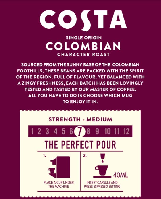 100x Costa Mocha Italia Signature Nespresso Coffee Capsules, 58% OFF