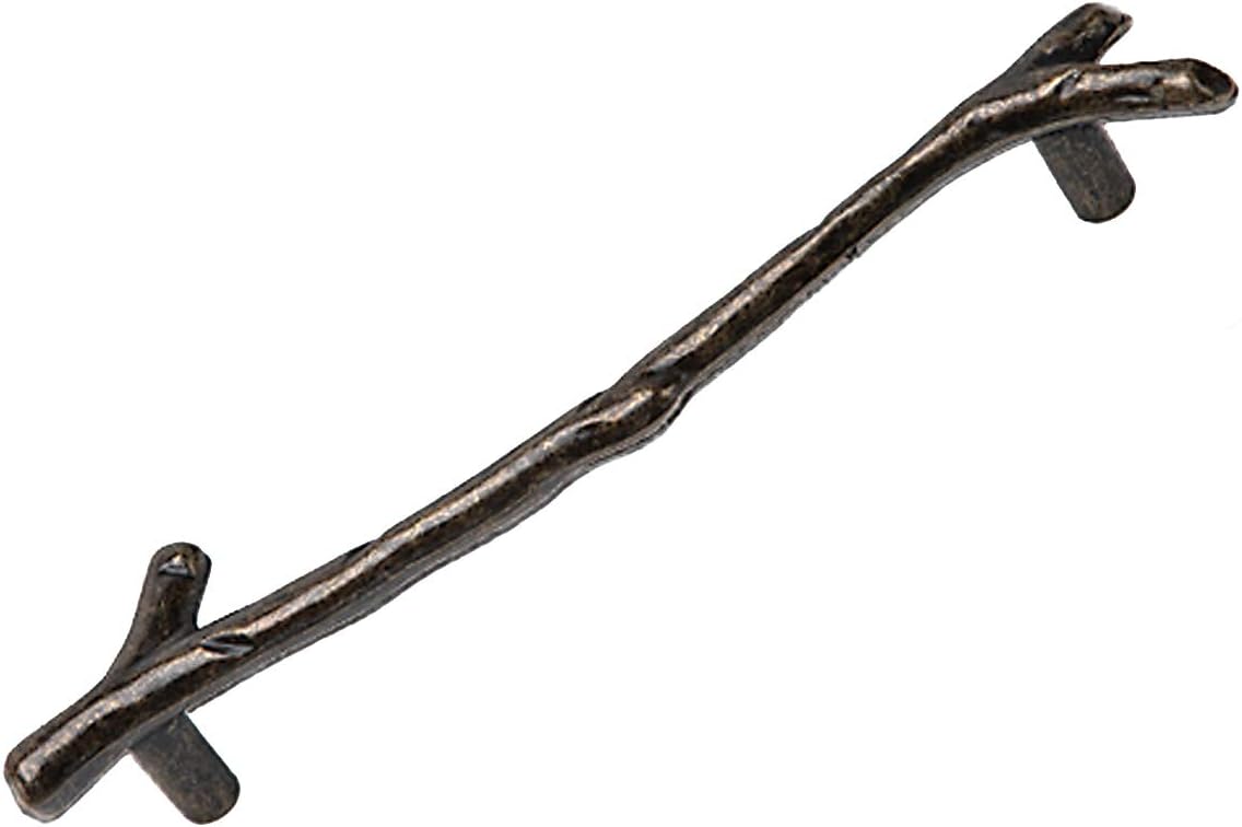 10 Pack Bronze Twig Pulls Branch Zinc Alloy Decorative Cabinet Wardrobe ...