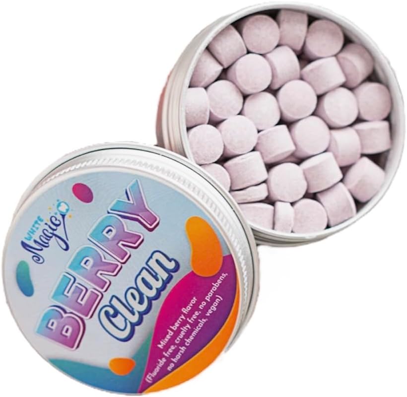 Amazon.com: Generic Berry Flavored Toothpaste, Tablets, Glycerin Free ...