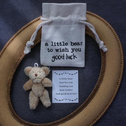 Amazon.com: Good Luck Gift, Pocket Bear, Lucky Souvenir Gift, Miss You ...