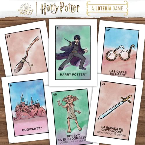 Snapklik.com : Harry Potter LoteriaTraditional Loteria Mexicana Game Of ...