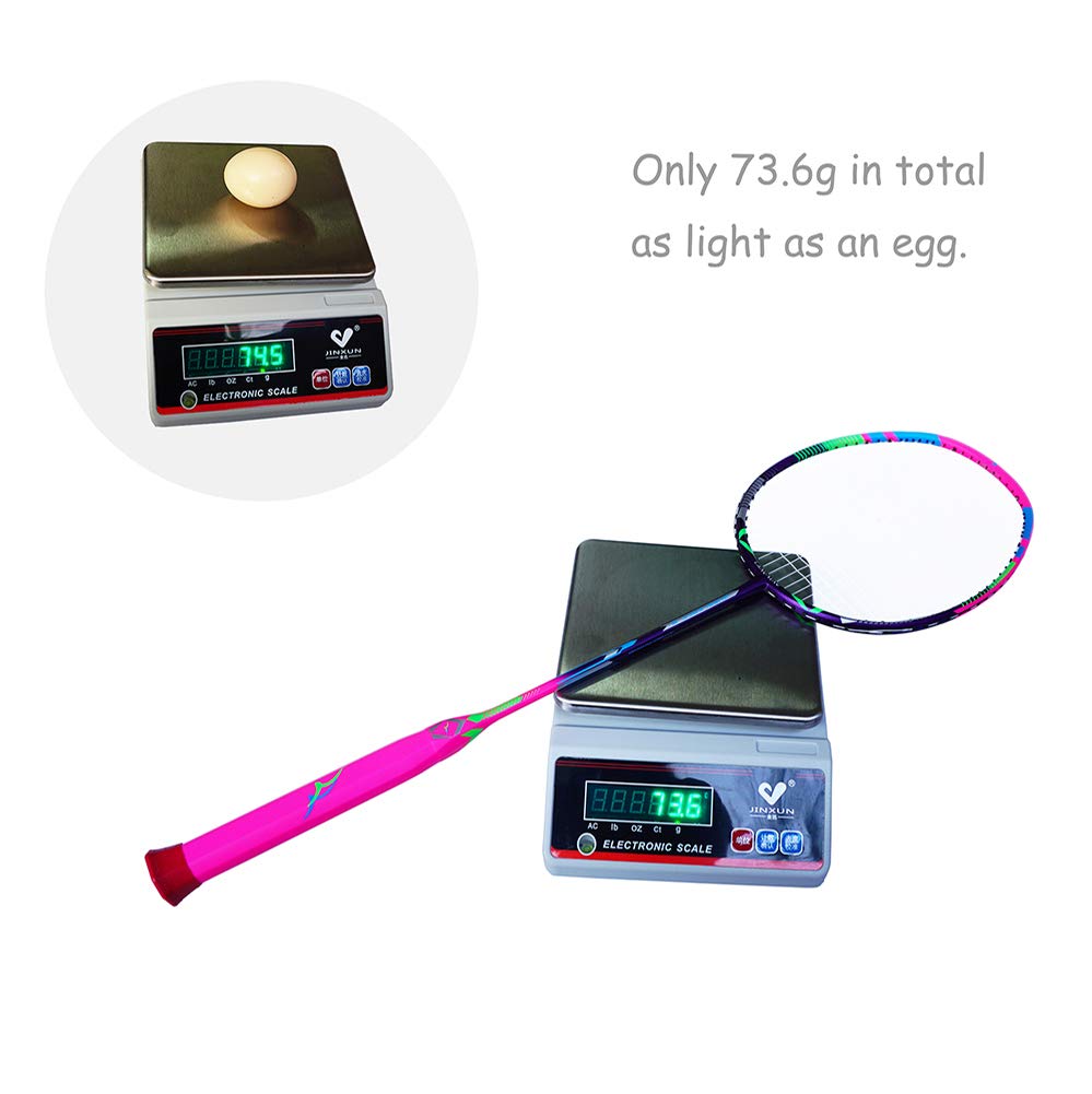 Langning The Lightest Badminton Racket Series from, Full 100% Carbon ...