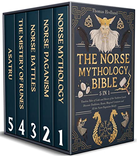 Amazon.com: The Norse Mythology Bible: [5 IN 1] Timeless Tales of Gods ...