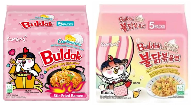 Samyang Buldak Ramen picante, ramen de pollo caliente, fideos ...