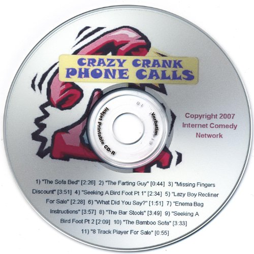 Crazy Crank Phone Calls : Internet Comedy Network: Amazon.fr ...