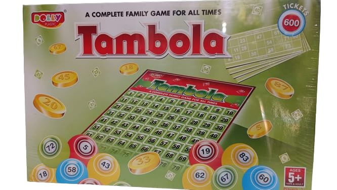 Buy Tambola Board Game for Kids A Complete Family Game, Wooden Colour ...