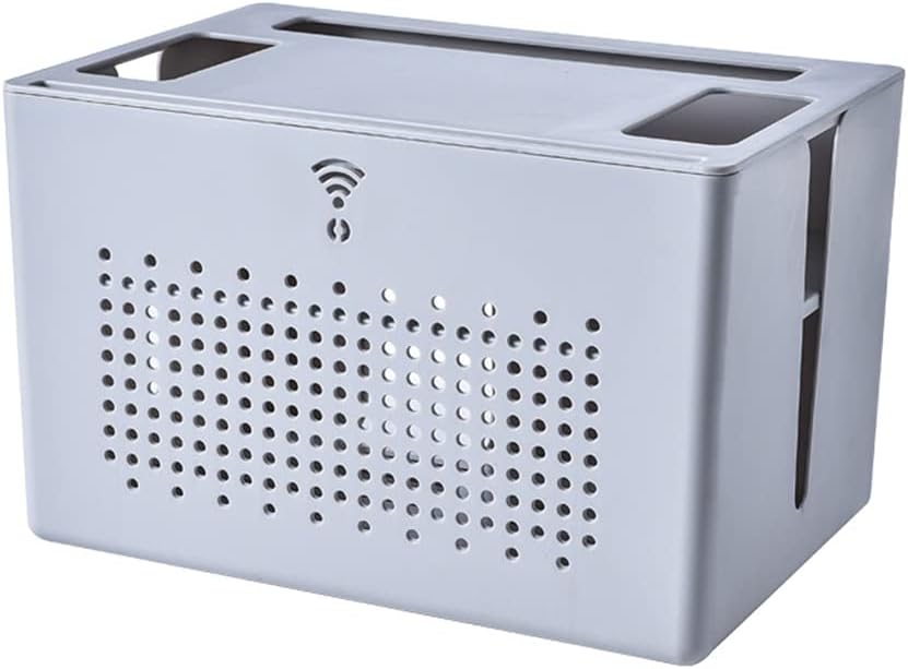 Amazon.com: jojobasec Double-layer Wireless Wifi Router Storage Box ...