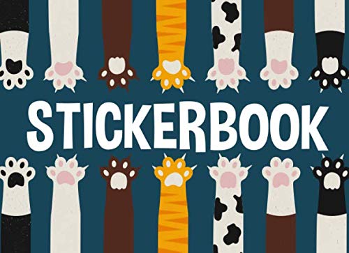 Sticker Book: A great sticker booklet to stick on your favourite ...