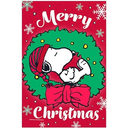 Flagology.com, PEANUTS®, PEANUTS® Snoopy Merry Christmas Wreath ...