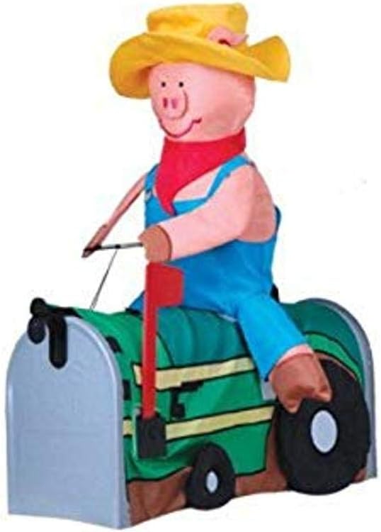 Amazon.com: Premier Kites 58101 Inflatable Mail Box Cover, Pig on ...