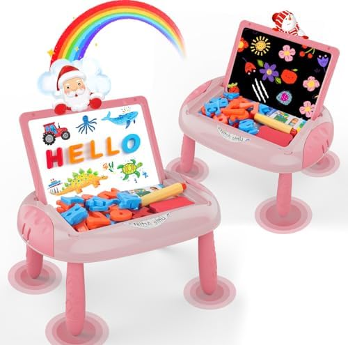 Amazon.com: MAYESAR Magnetic Drawing Board for Toddlers 1-3, Double ...