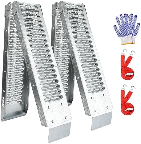 Amazon.com: LEMNISCATE Loading Ramps, Portable Aluminum Ramps, 1500lbs ...