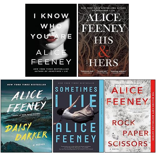 Alice Feeney 5 Books Collection Set (Rock Paper Scissors, Sometimes I ...